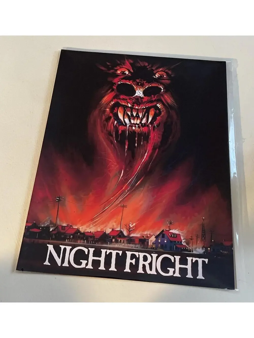 Other | Night Fright Movie Poster Reprint Vintage Style 85x11 Horror ...